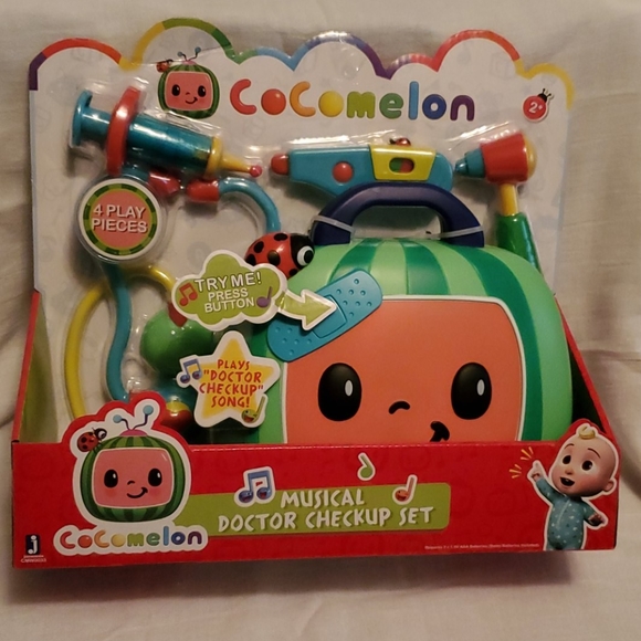 Jazwares | Toys | Cocomelon Musical Doctor Checkup Set Accessories ...